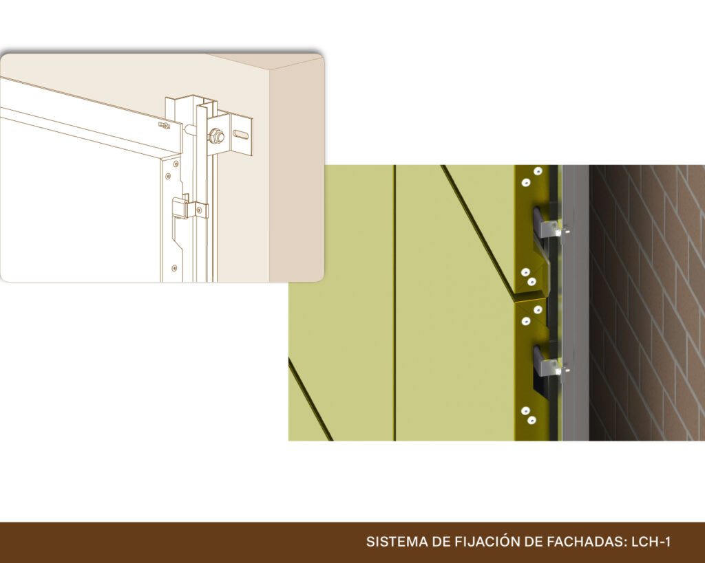 Sistemas de Fijación de Fachadas | GRUPO ALUMISAN
