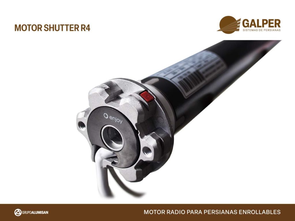 Motor Radio Shutter R4 | GRUPO ALUMISAN